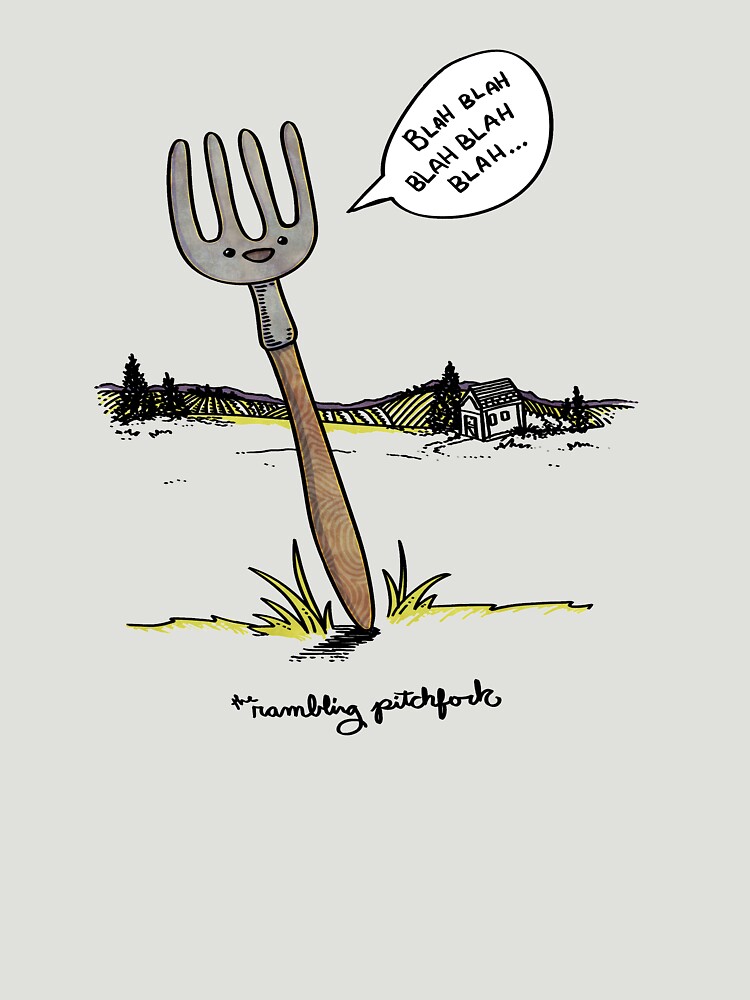 "The Rambling Pitchfork | Irish Traditional Music Cartoon" T-shirt by ...