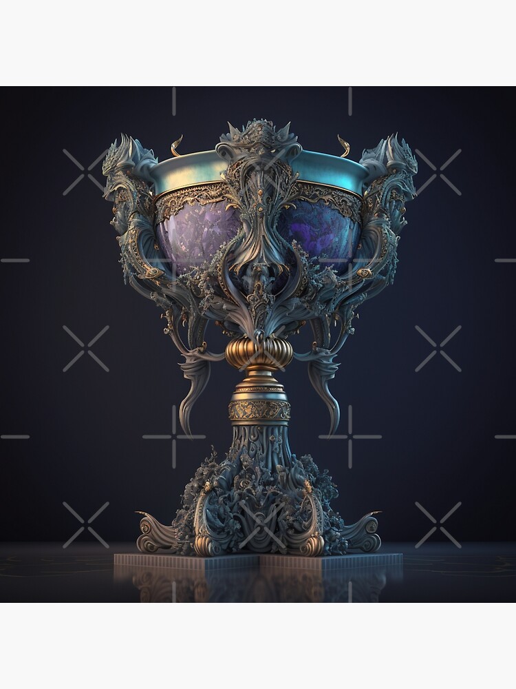 "A Giant Alexandrite Chalice Statue - Epic" Poster for Sale by ...