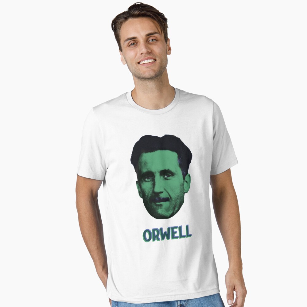 "george orwell" Sticker for Sale by lucasbecker | Redbubble