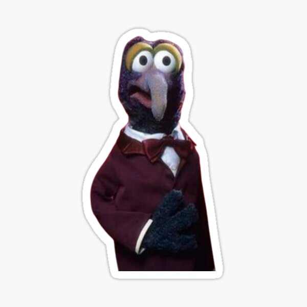 "Gonzo muppet gonzo muppet " Sticker for Sale by ADLERART2023 | Redbubble