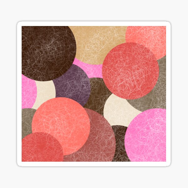 "Pastel color balls" Sticker for Sale by CLEARART7 | Redbubble
