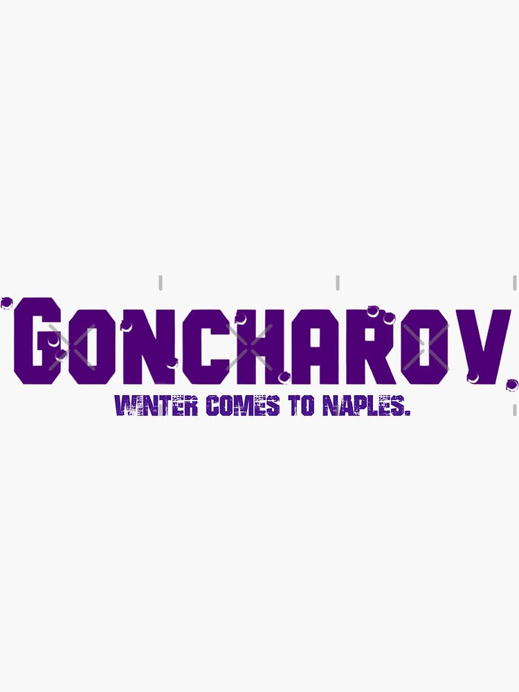 "Goncharov" Sticker for Sale by Vlaki | Redbubble