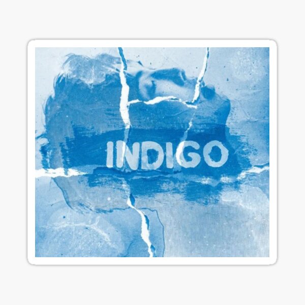 "BTS INDIGO" Sticker for Sale by prinnncessbabby | Redbubble