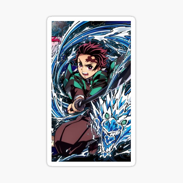 "Tanjiro" Sticker for Sale by ThebestOfManga | Redbubble