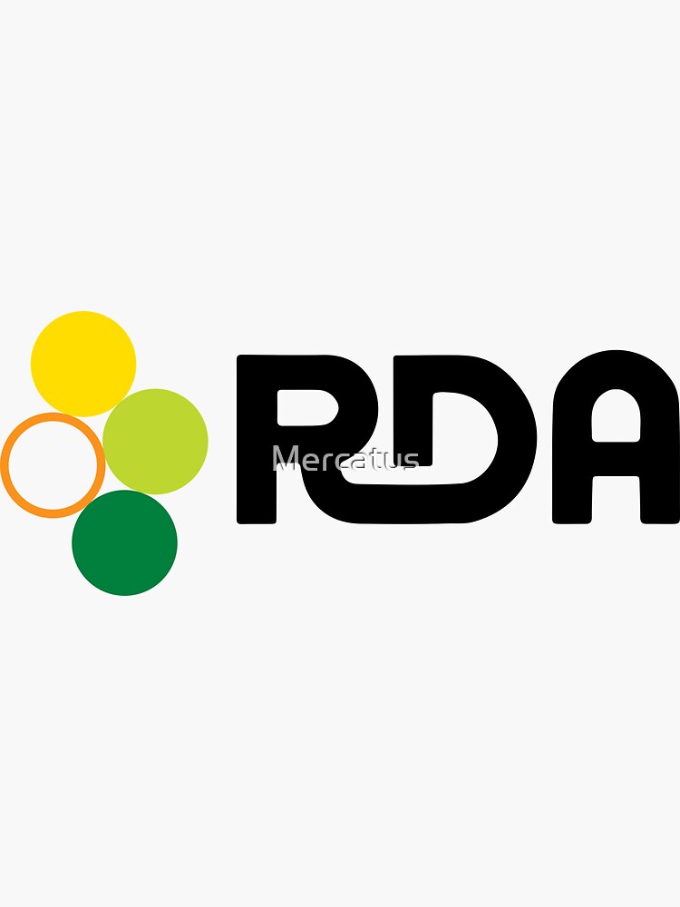 "Resources Development Administration (RDA) (Concept Logo)" Sticker for ...