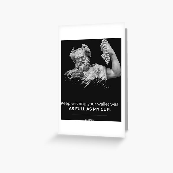 "Poor mortals. a simple leather pocket defines the color of your week ...