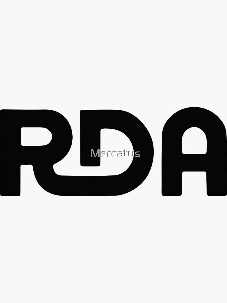 "Resources Development Administration (RDA) (Industrial)" Sticker for ...