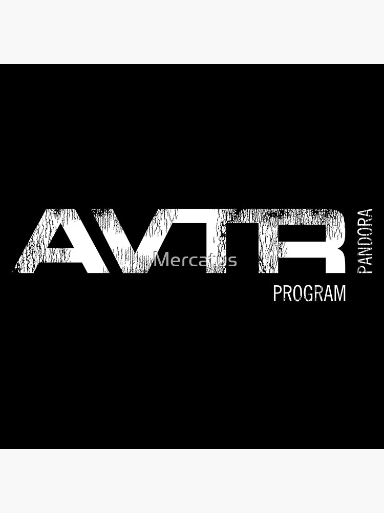 "AVTR Program (Avatar Program) (Worn White)" Poster for Sale by ...