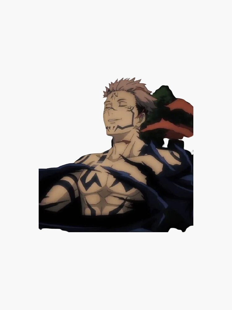 "sukuna stickers" Sticker for Sale by animefanx | Redbubble