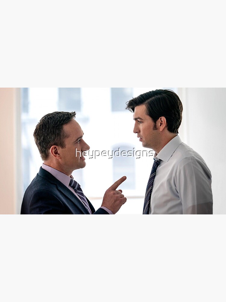 "Succession Tom and Greg - Serious Discussion" Sticker for Sale by ...