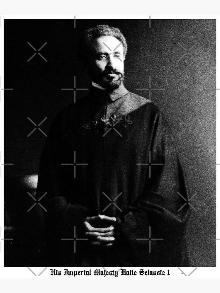 "Haile Selassie Emperor of Ethiopia - H.I.M (His Imperial Majesty ...