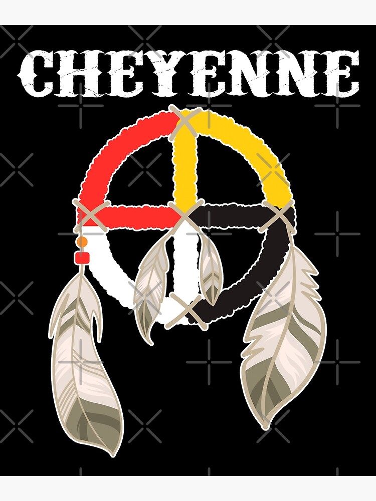 "Cheyenne Tribe Native American Indian Medicine Wheel" Poster for Sale ...