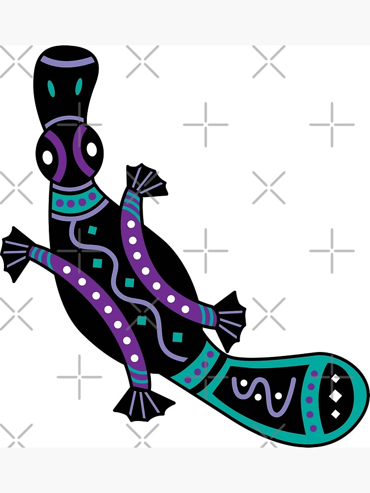 "Aboriginal Platypus" Art Print for Sale by danchampagne | Redbubble