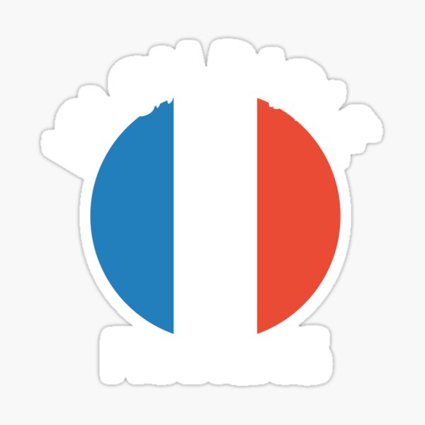 "Ici On Parle Francais" Sticker for Sale by Mizoshop10 | Redbubble