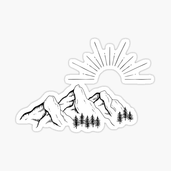 "beautiful scenery" Sticker for Sale by Ardaaa00 | Redbubble