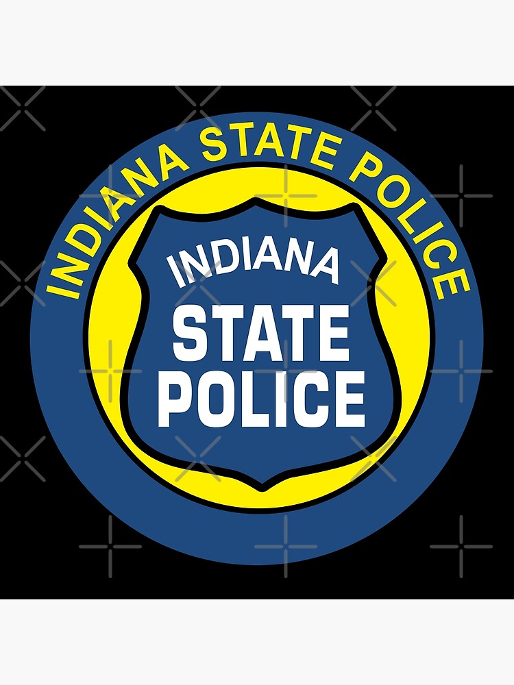 "Indiana State Police Logo - Badge - shield - Patch" Poster for Sale by ...