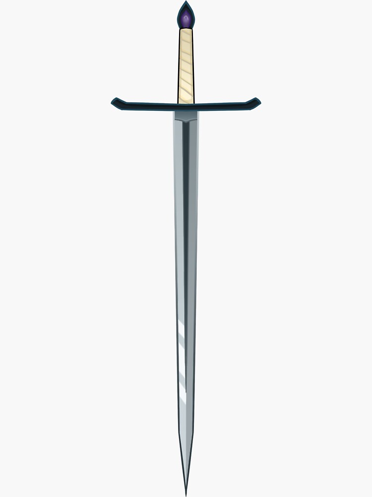 "Longsword" Sticker for Sale by lqmaple | Redbubble