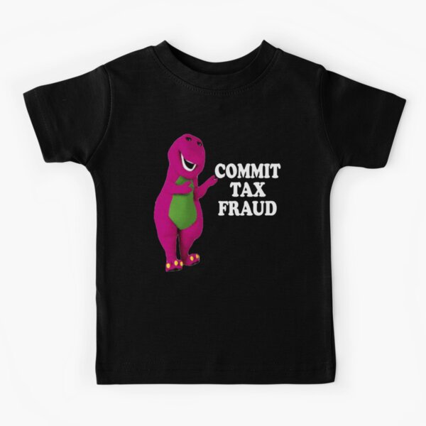 "Best Selling | Barney Tax Fraud " Kids T-Shirt for Sale by PAdesign1 ...