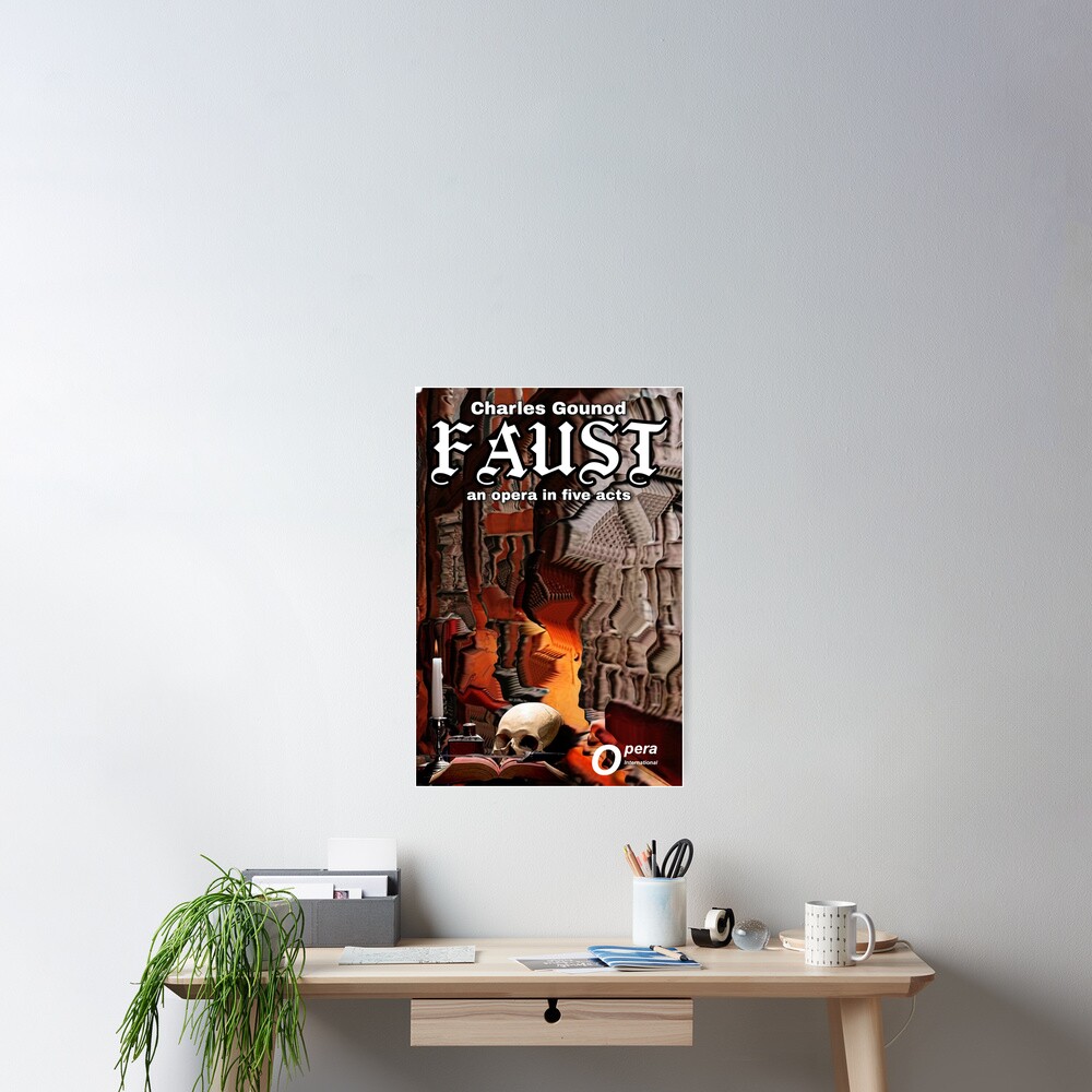 "Opera Poster: Gunod's Faust" Poster for Sale by OldUnclePunch | Redbubble