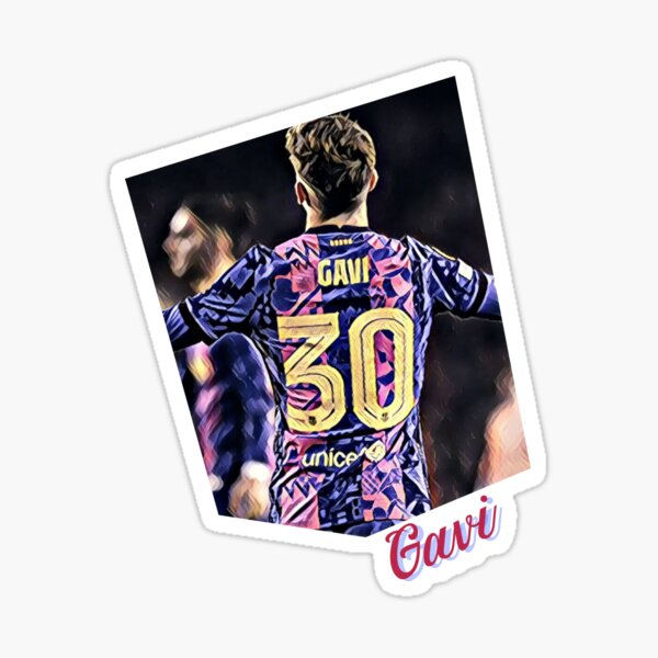 "Gavi" Sticker for Sale by Denel-Arts | Redbubble