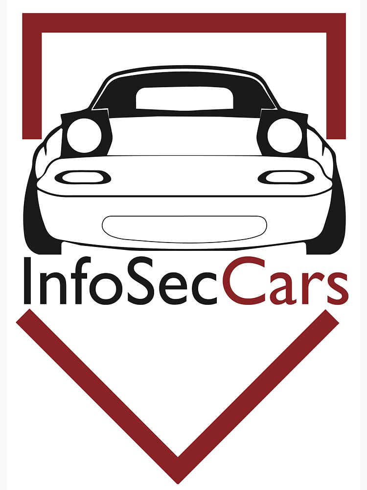 "InfoSec Cars - MX5" Sticker for Sale by InfoSecCars | Redbubble