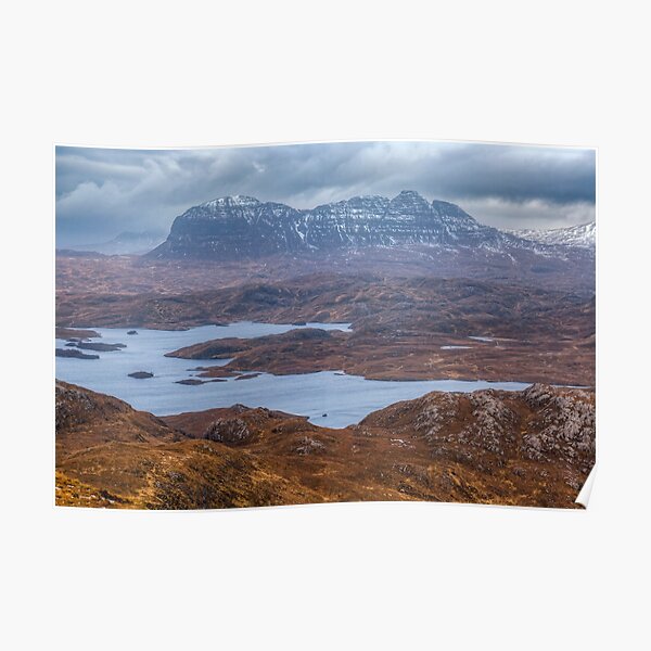 "Suilven an Assynt Landscape" Poster for Sale by derekbeattie | Redbubble