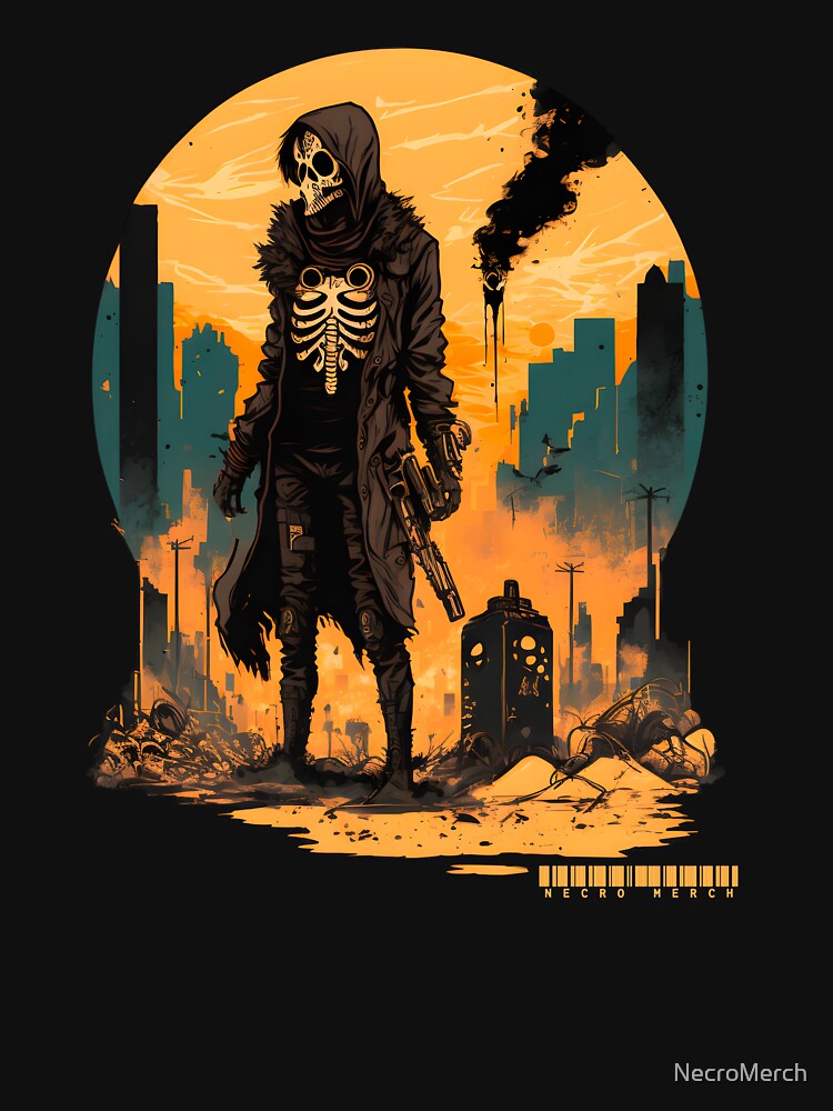 "Dystopian Future - Necro Merch " T-shirt for Sale by NecroMerch ...
