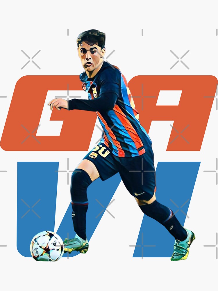 "Pablo Gavi" Sticker for Sale by Denel-Arts | Redbubble