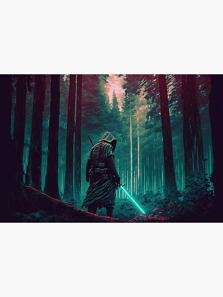 "The light ninja adventures further into the unknown " Sticker for Sale ...