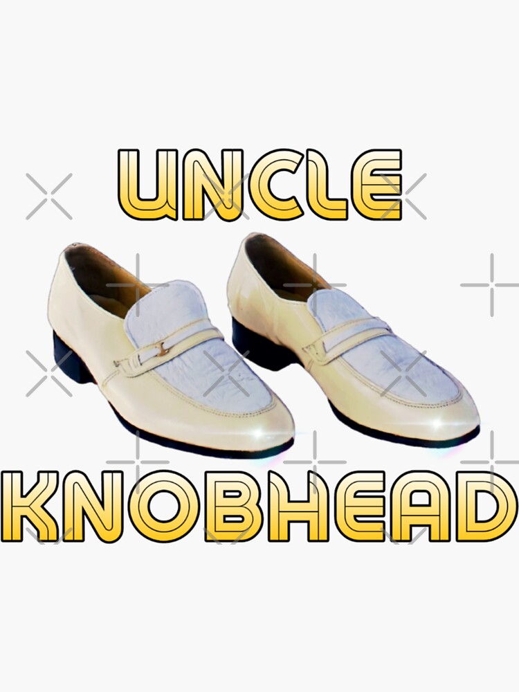 "Uncle Knobhead " Sticker for Sale by RGPdesigns | Redbubble