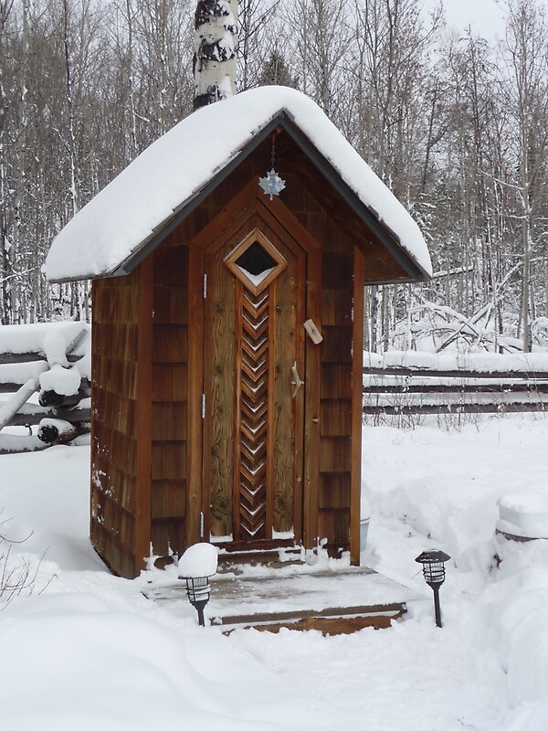 "Canadian Outhouse " by highlight81 | Redbubble