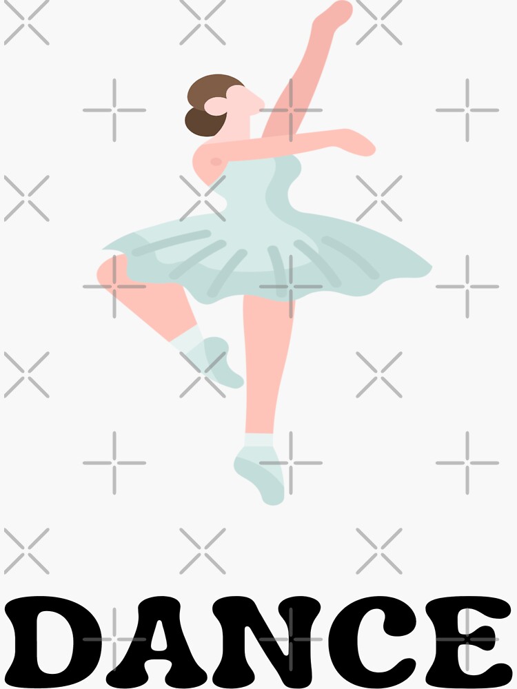 "Just Dance" Sticker for Sale by calibrit | Redbubble