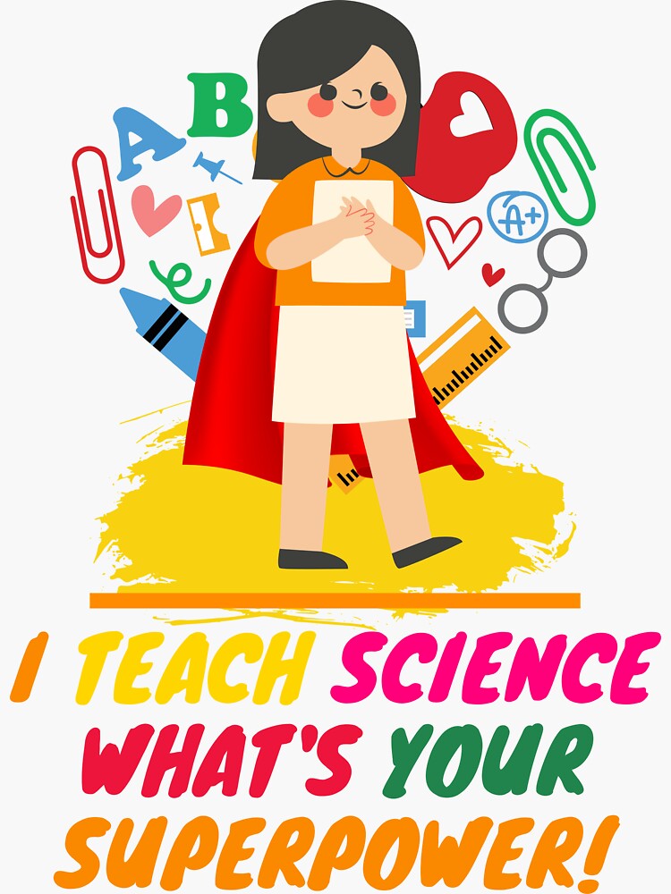 "Science Teacher Appreciation" Sticker for Sale by superteachers ...