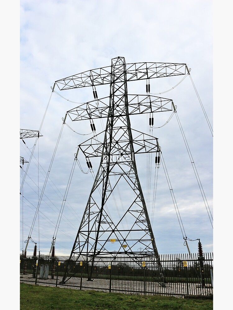 "Transmission Tower" Poster for Sale by pinkal | Redbubble