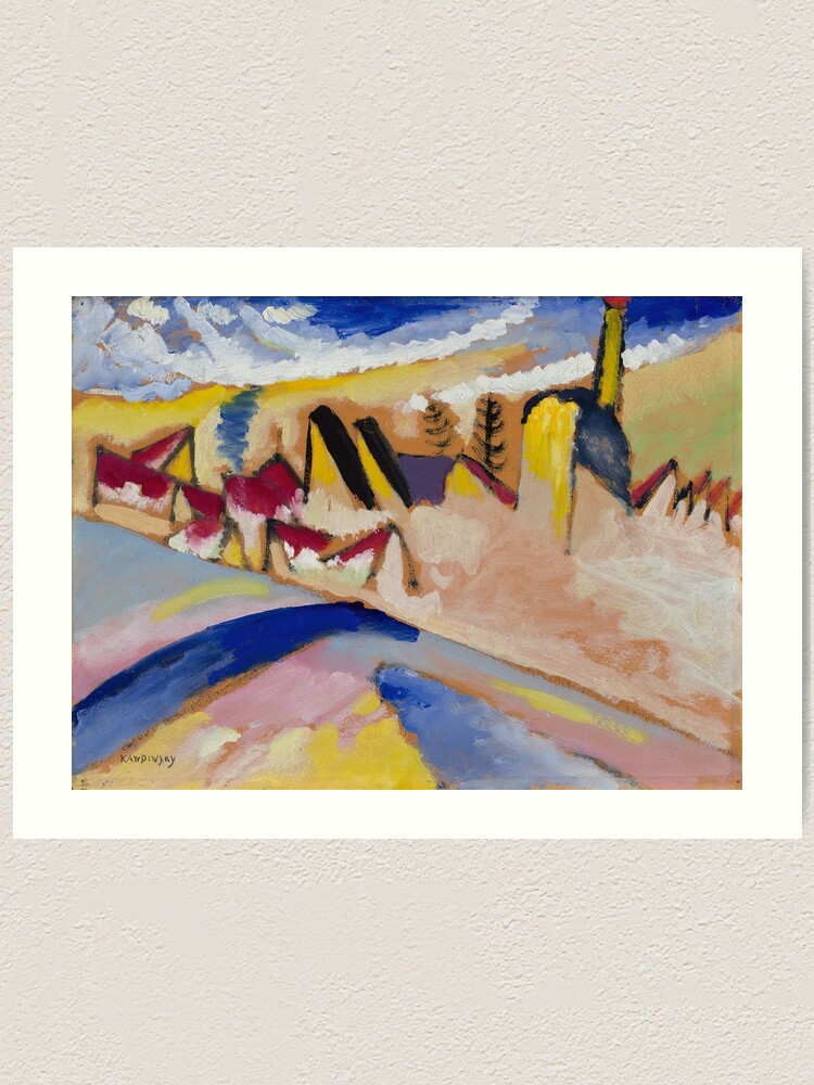 "Wassily Kandinsky Study for ‘Winter No. II’ (1911) | Wassily Kandinsky ...