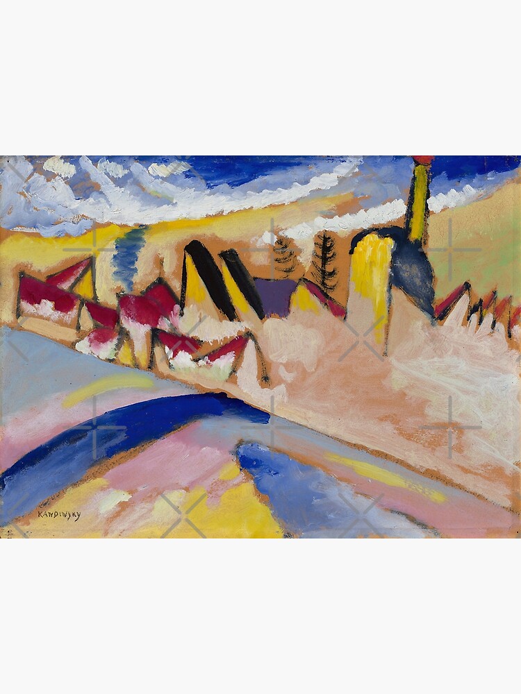 "Wassily Kandinsky Study for ‘Winter No. II’ (1911) | Wassily Kandinsky ...