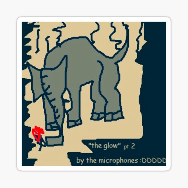 "the glow pt 2 simplified" Sticker for Sale by girlbossmoment | Redbubble