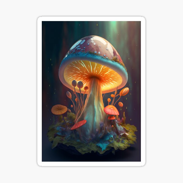 "Bella AMG - Flotted Mushroom (Edition #1)" Sticker for Sale by ...