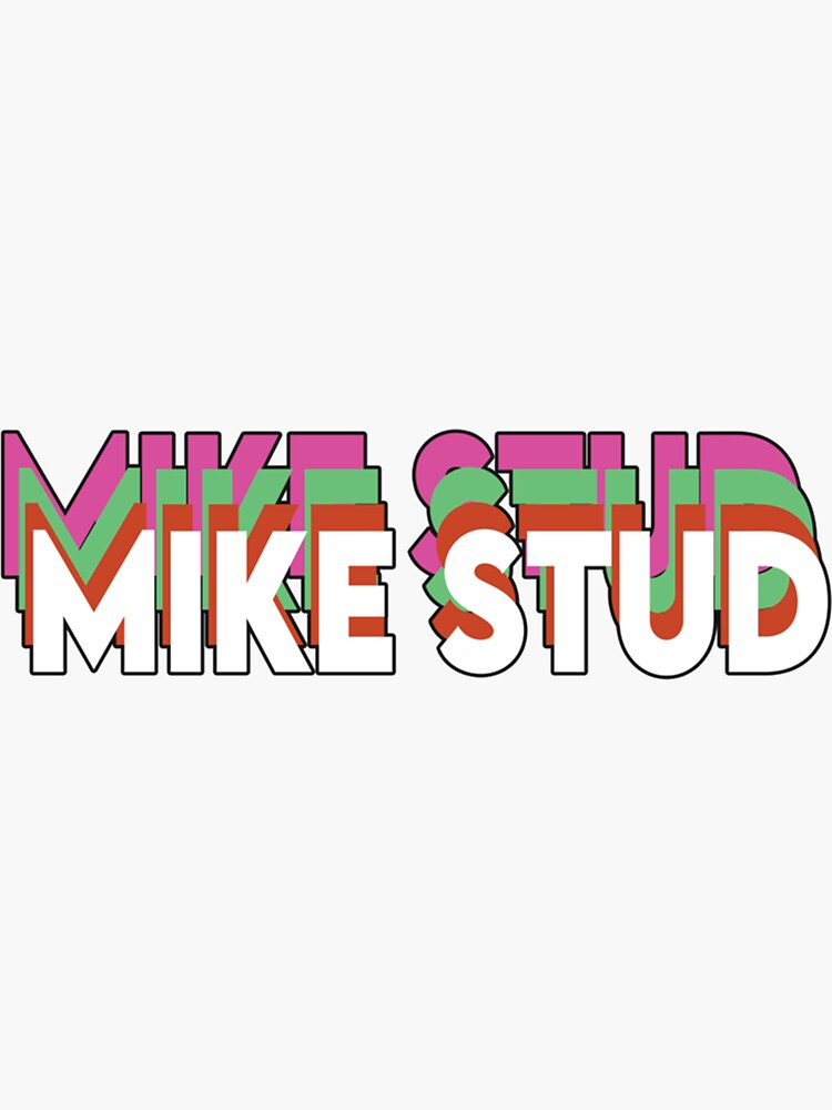 "YNK Mike Stud " Sticker for Sale by TeyaLillyCo | Redbubble