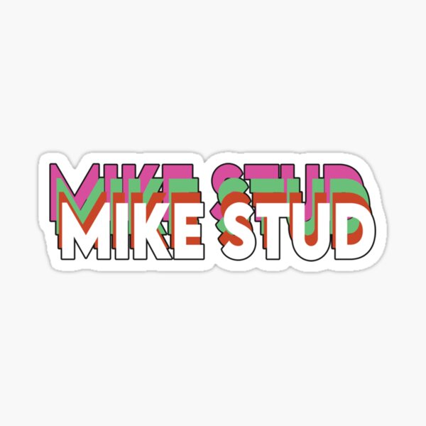 "YNK Mike Stud " Sticker for Sale by TeyaLillyCo | Redbubble