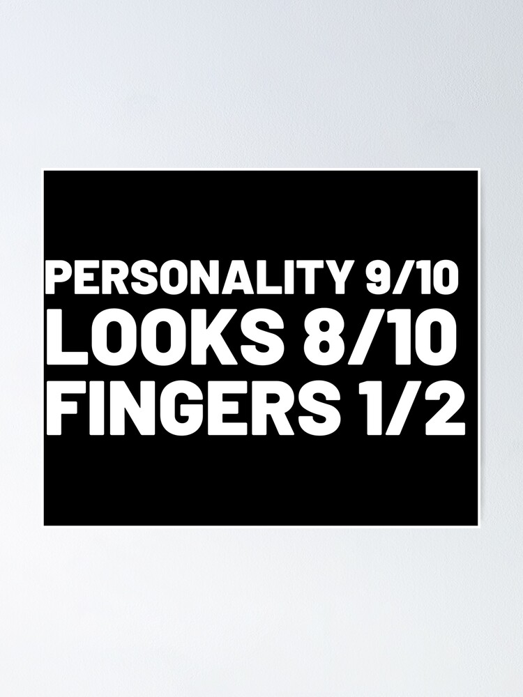 "Funny Missing Finger Amputated Joke, Funny gifts" Poster for Sale by ...