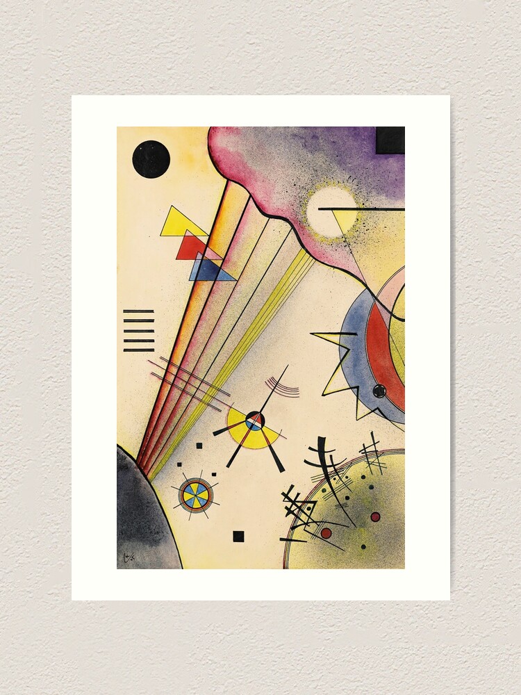 "Wassily Kandinsky Deutliche Verbindung (Clear Connection) (1925 ...