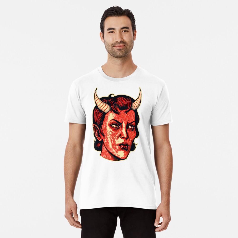 "Devil satan Vintage Retro" Sticker for Sale by AlvaroMeurer | Redbubble