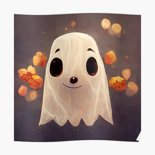 "Shocked Ghost" Poster for Sale by JakeRipley | Redbubble