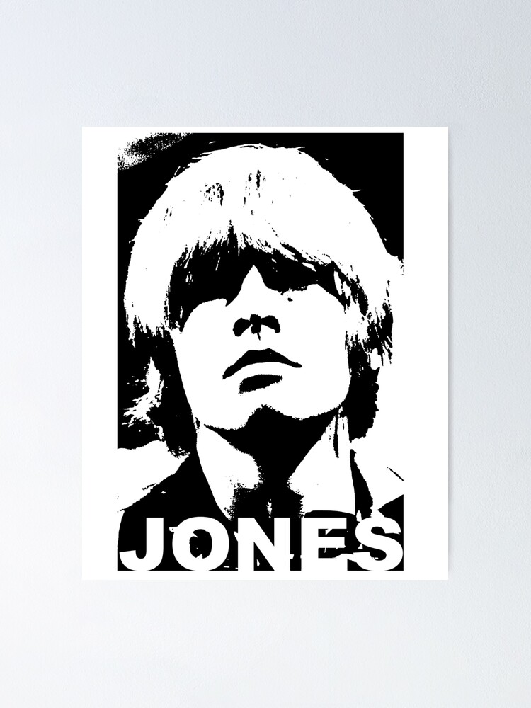 "Brian Jones" Poster by Hoorahville | Redbubble