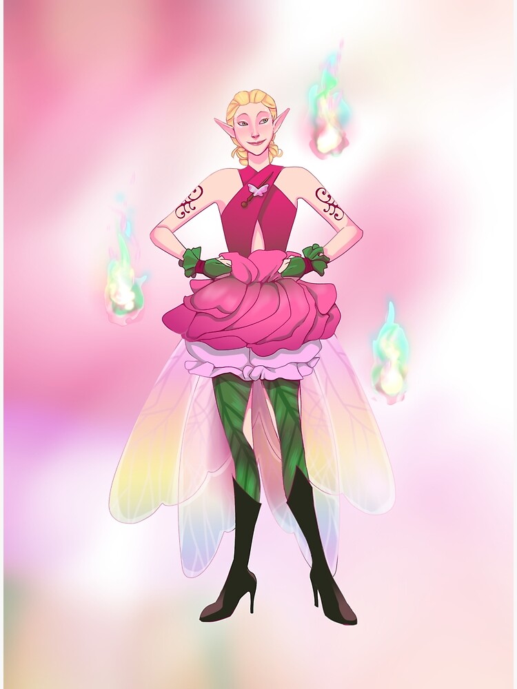 "Elina Barbie Fairytopia DnD" Poster for Sale by Ssarf | Redbubble