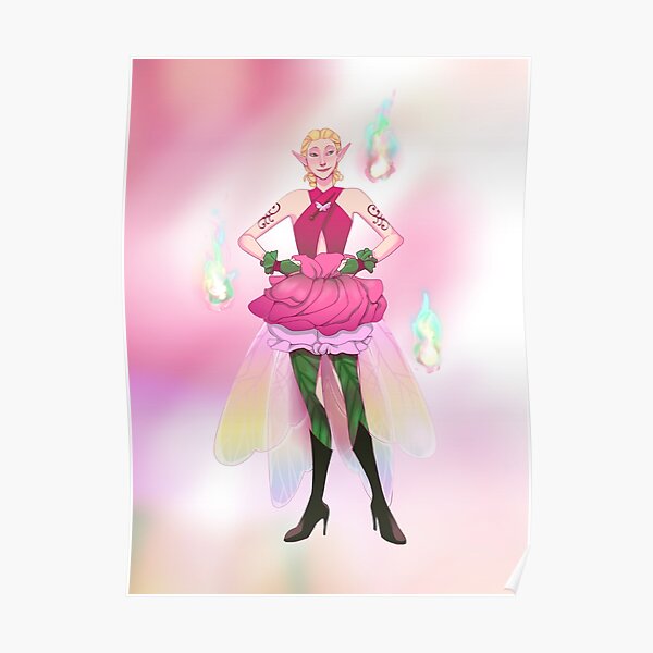 "Elina Barbie Fairytopia DnD" Poster for Sale by Ssarf | Redbubble