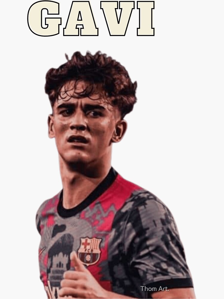 "Gavi" Sticker for Sale by a7mad204 | Redbubble