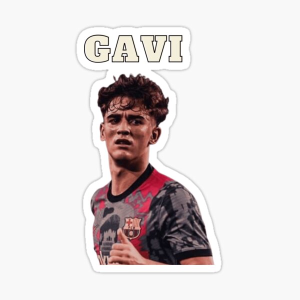 "Gavi" Sticker for Sale by a7mad204 | Redbubble