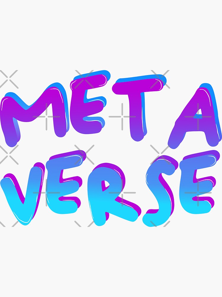 "metaverse" Sticker for Sale by killzilla | Redbubble